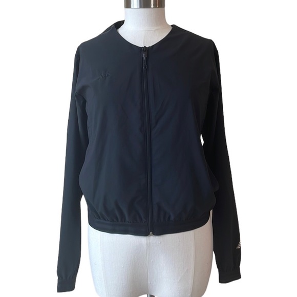 New Balance | Jackets & Coats | New Balance Black Baseball Bomber ...